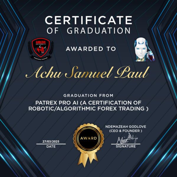 Patrex Pro - Automated Forex Trading Robot - Godlove University